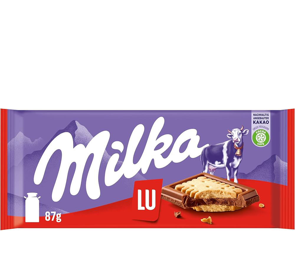 Milka Chocolate Bar, LU Biscuits X18 – BalginLLC
