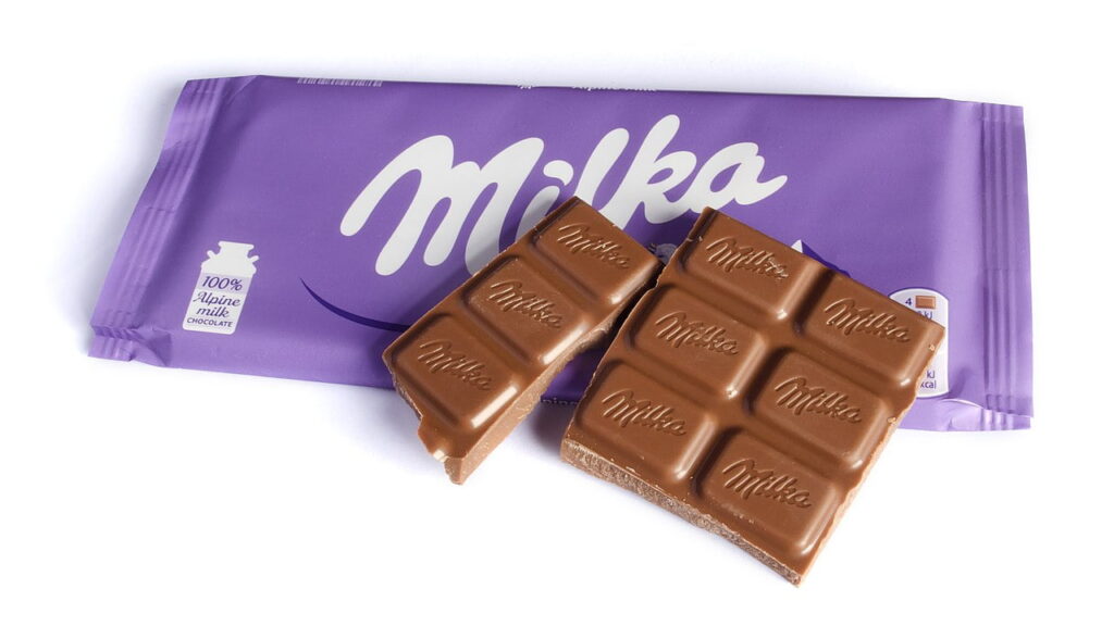 Milka Chocolate Bar, Alpine Milk X24 – BalginLLC