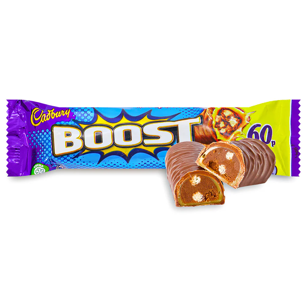 Cadbury Dairy Milk Boost Chocolate 48 Pack – BalginLLC
