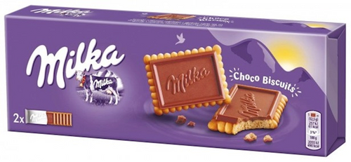 Milka Choco Biscuits, Biscuits with chocolate 150g box, (x14) – BalginLLC